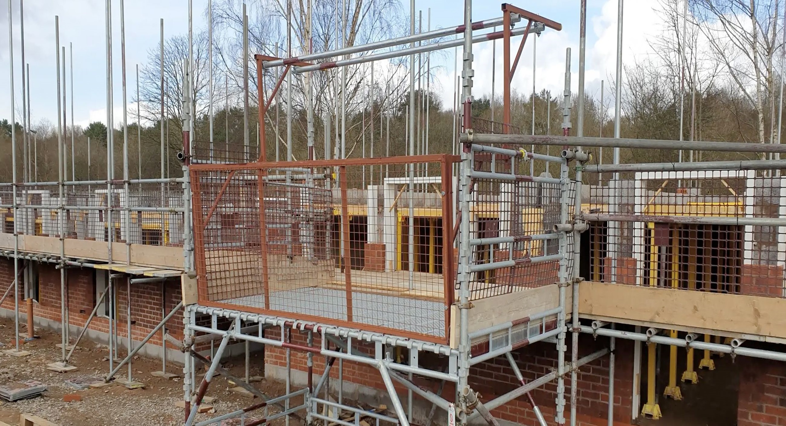 Scaffold Loading Bays - A Practical Solution for Material Handling - Kopa Scaffolding